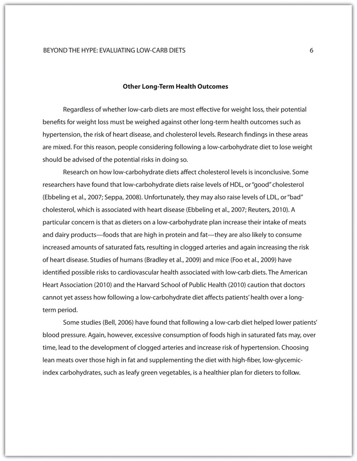 Developing A Final Draft Of A Research Paper ENG 1020 College 