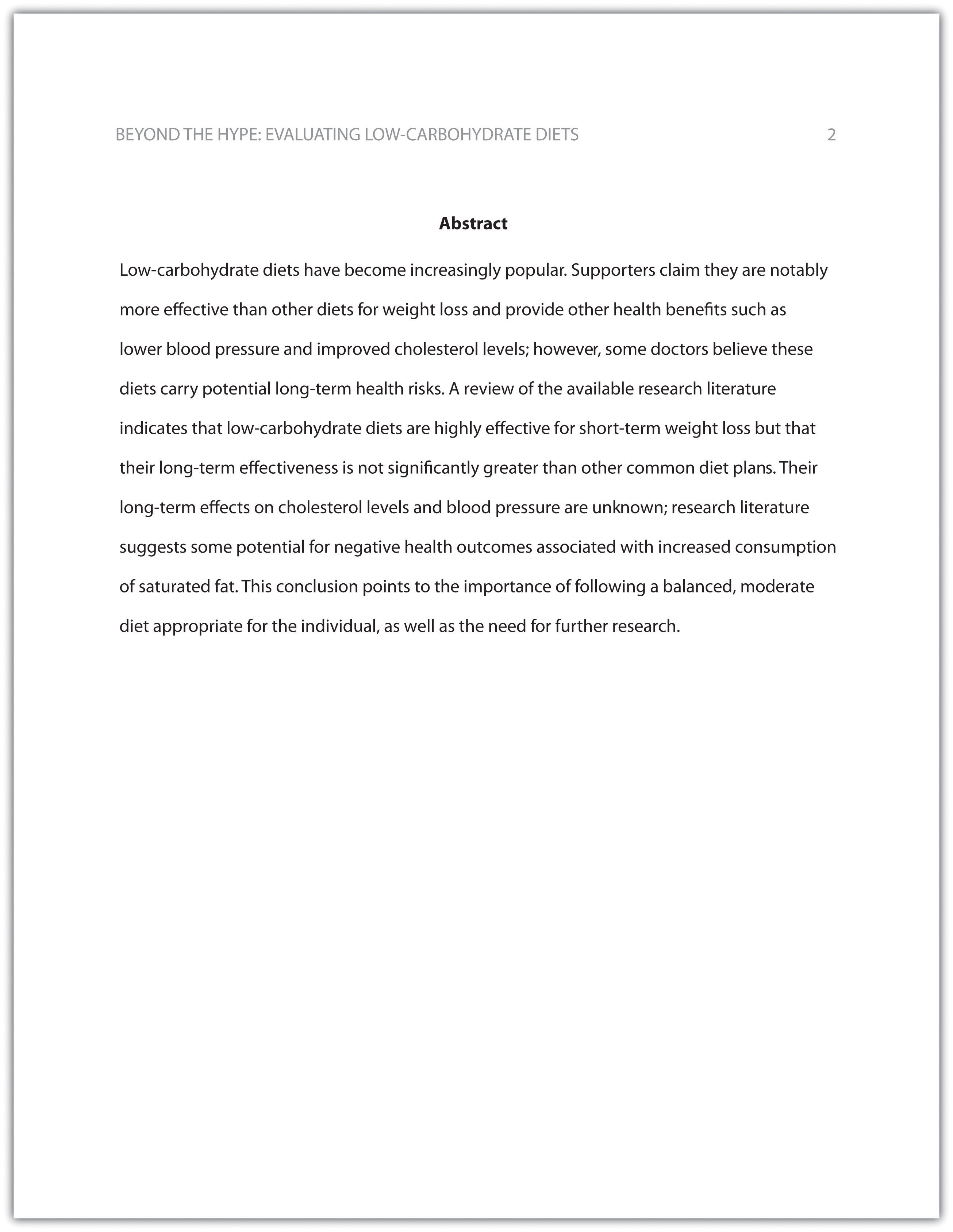 Formatting A Research Paper ENGL 1010